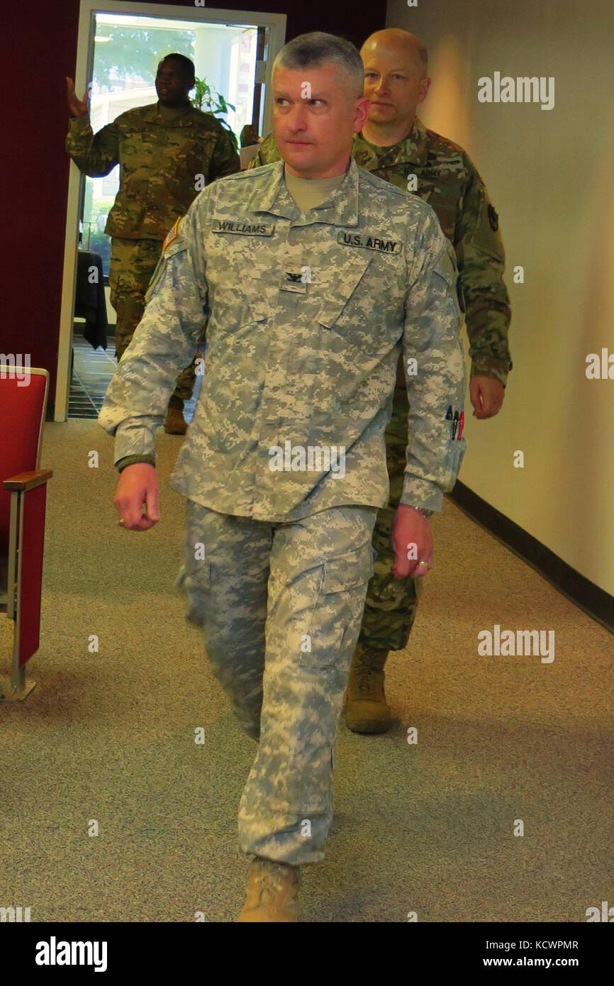 U.S. Army Col. Zeb Willliams, Staff Judge Advocate, South Carolina Army ...