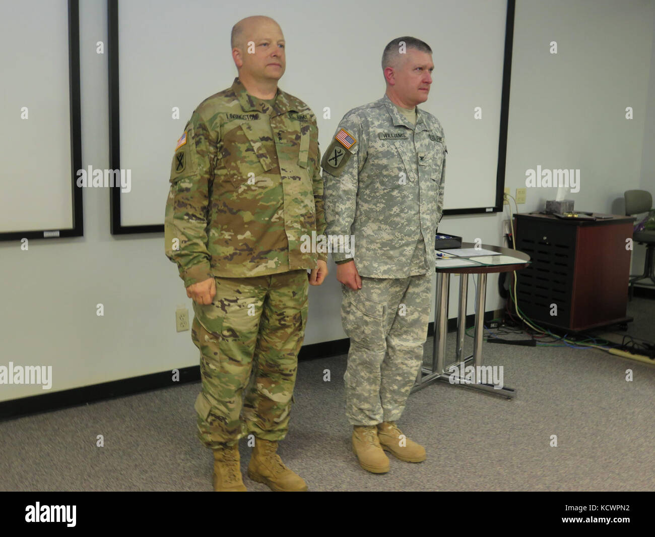 U.S. Army Col. Zeb Willliams, Staff Judge Advocate, South Carolina Army ...
