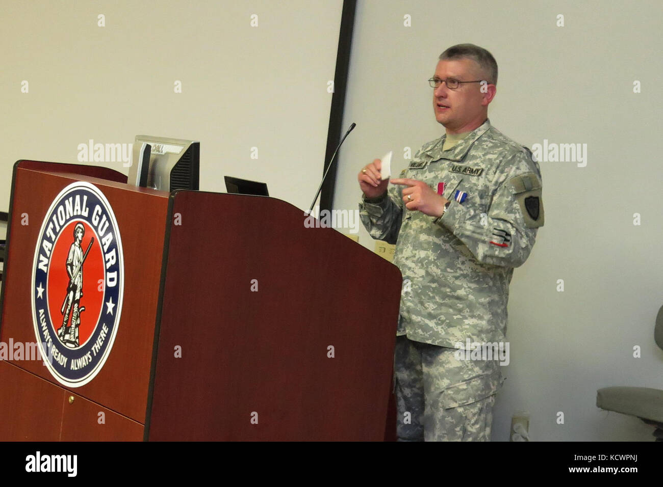U.S. Army Col. Zeb Willliams, Staff Judge Advocate, South Carolina Army ...