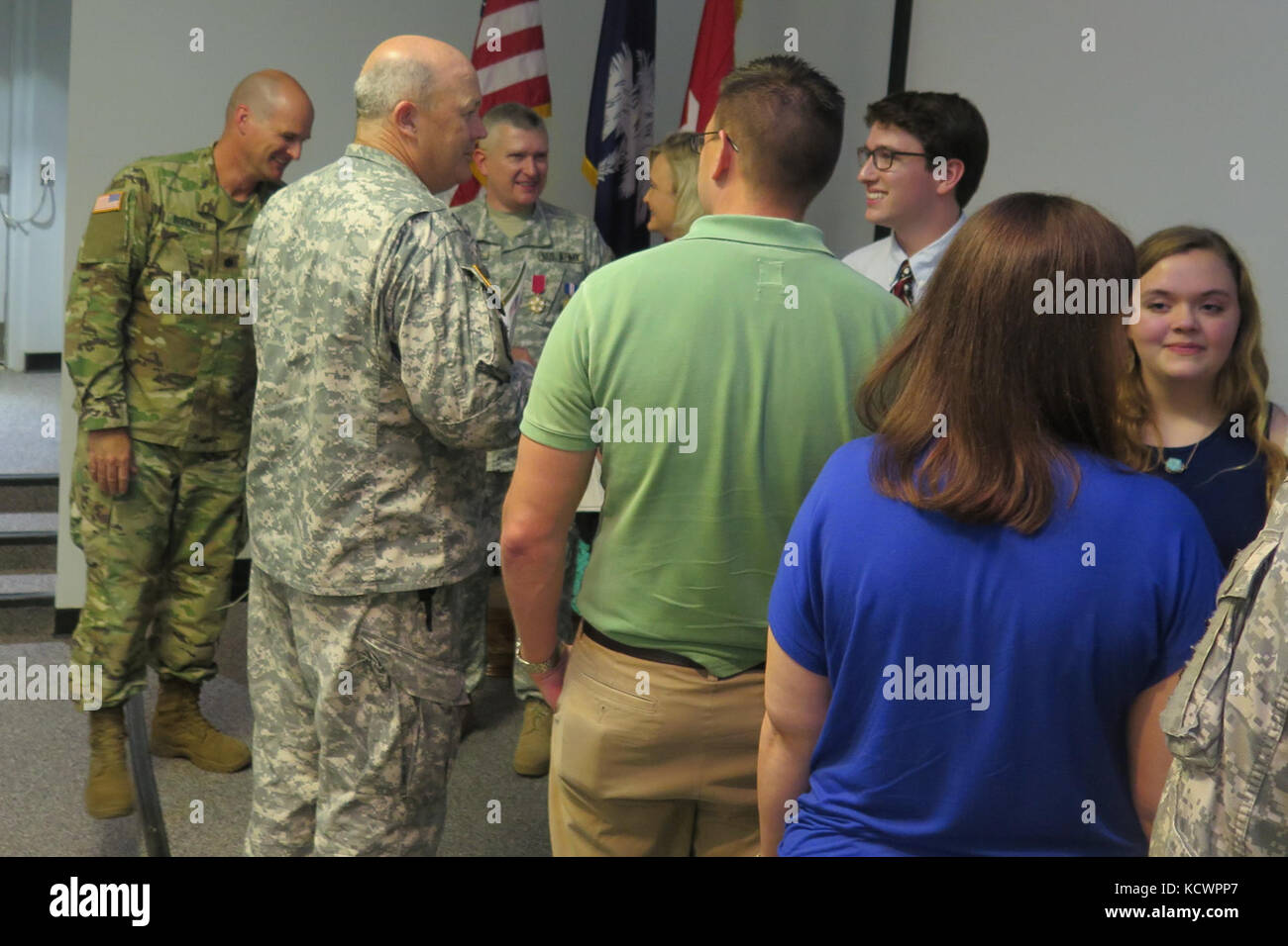 U.S. Army Col. Zeb Willliams, Staff Judge Advocate, South Carolina Army ...