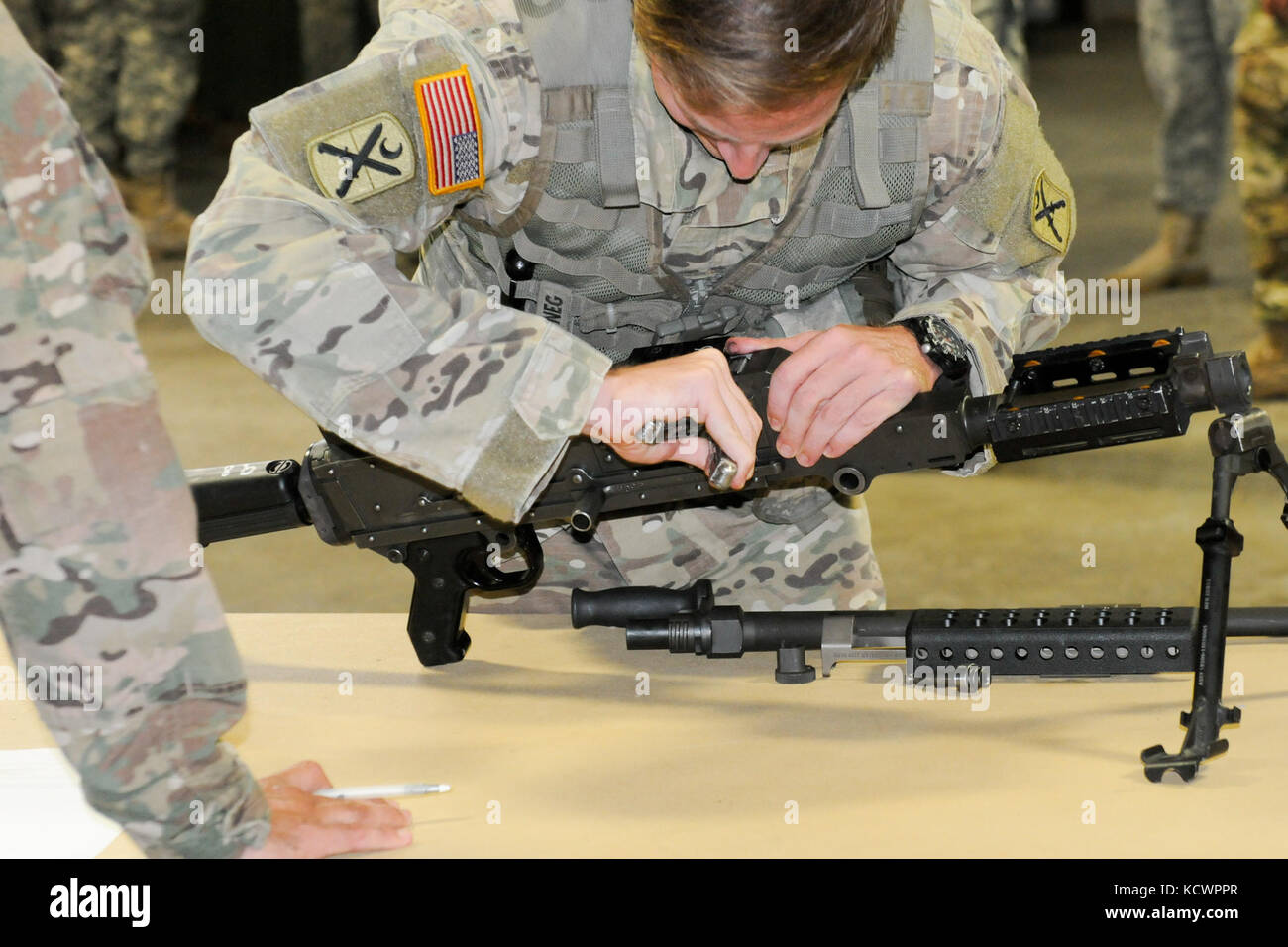 U.S. Army Sgt. Jeremy Argabright, 1st Battalion 118th Infantry Regiment ...