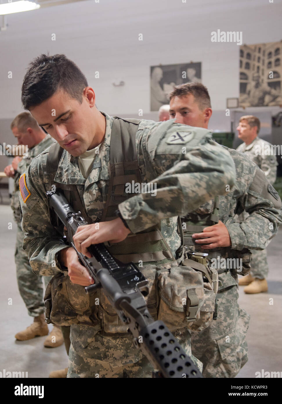 U.S. Army Sgt. Brandon McCarty, Alpha Co., 1st Battalion, 118th ...