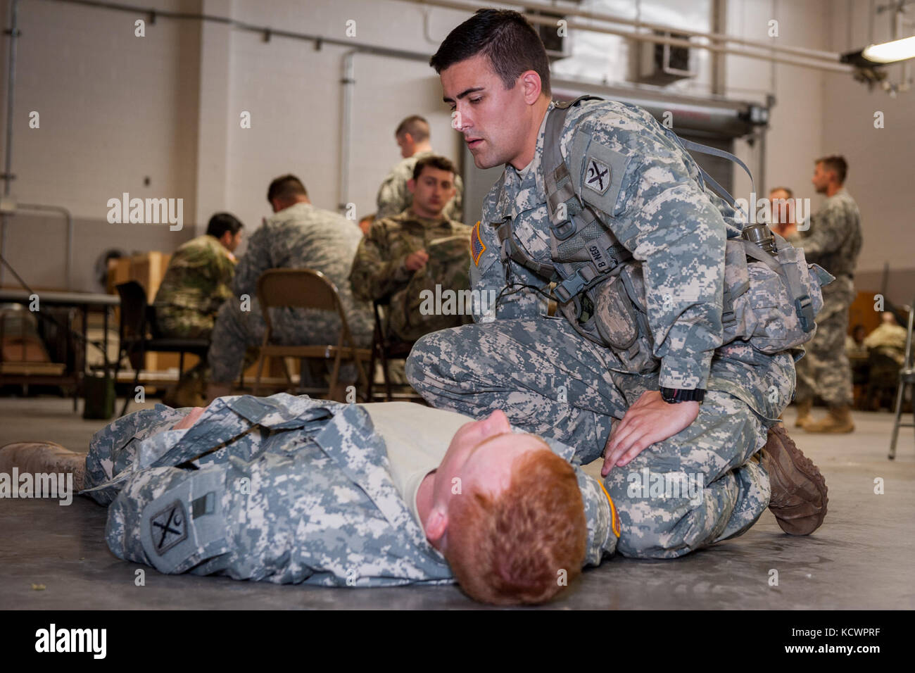 U.S. Army Sgt. Brandon McCarty, Alpha Co., 1st Battalion, 118th ...