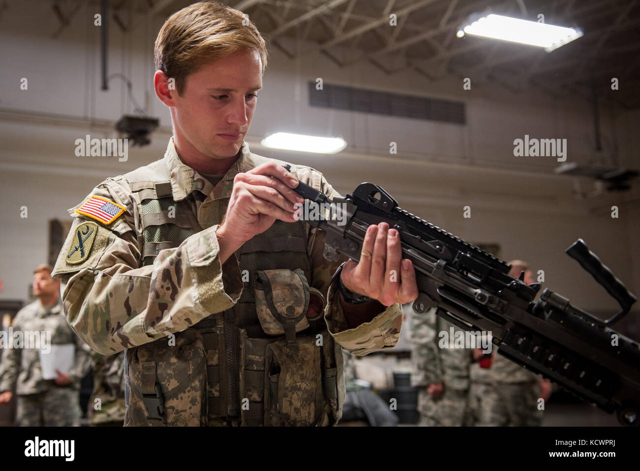 U.S. Army Sgt. Jeremy Argabright, Bravo Co., 1st Battalion, 118th ...