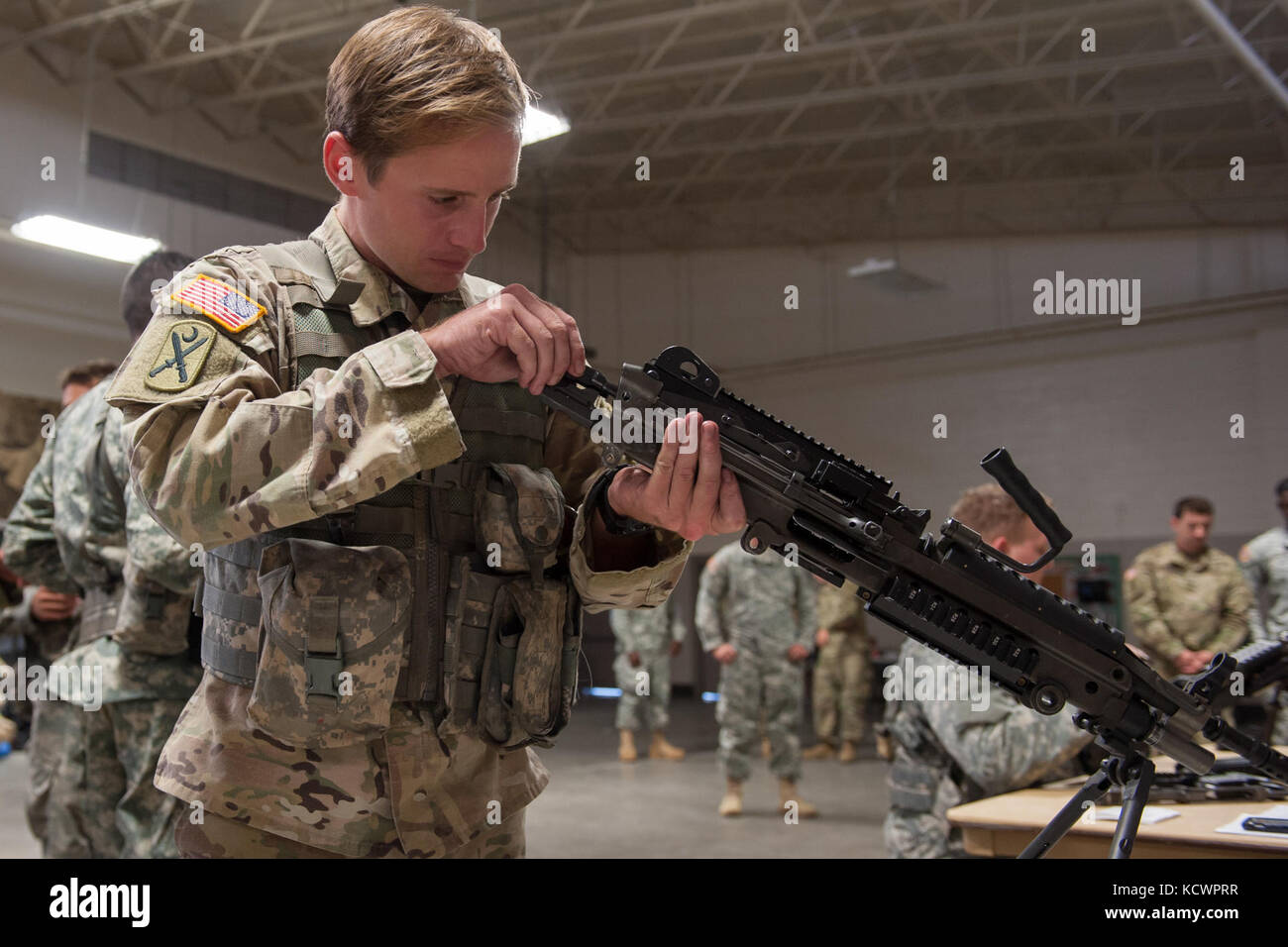 U.S. Army Sgt. Jeremy Argabright, Bravo Co., 1st Battalion, 118th ...