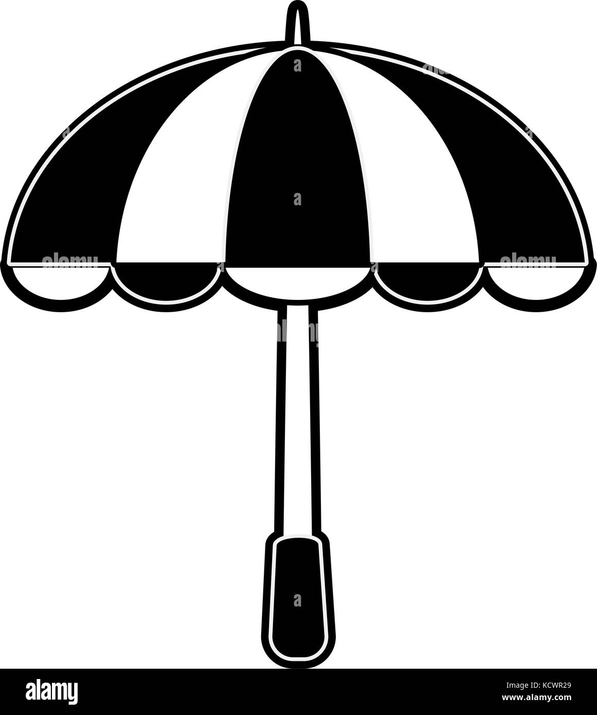 open umbrella icon image Stock Vector Image & Art - Alamy