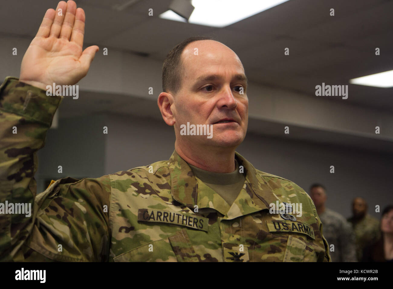 U.S. Army Lt. Col. Robert G. Carruthers III, commander of 59th Troop ...