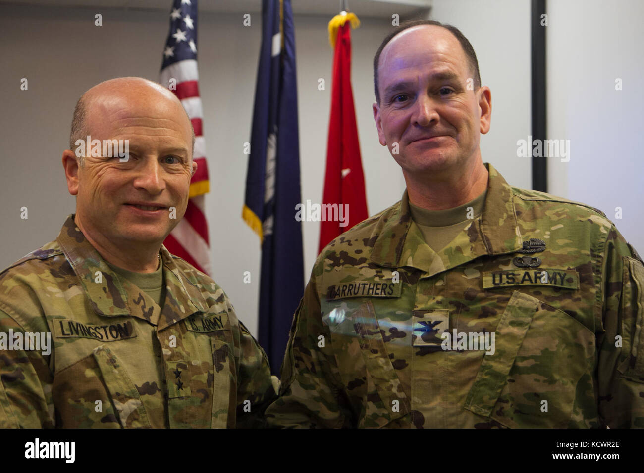 U.S. Army Lt. Col. Robert G. Carruthers III, commander of 59th Troop ...