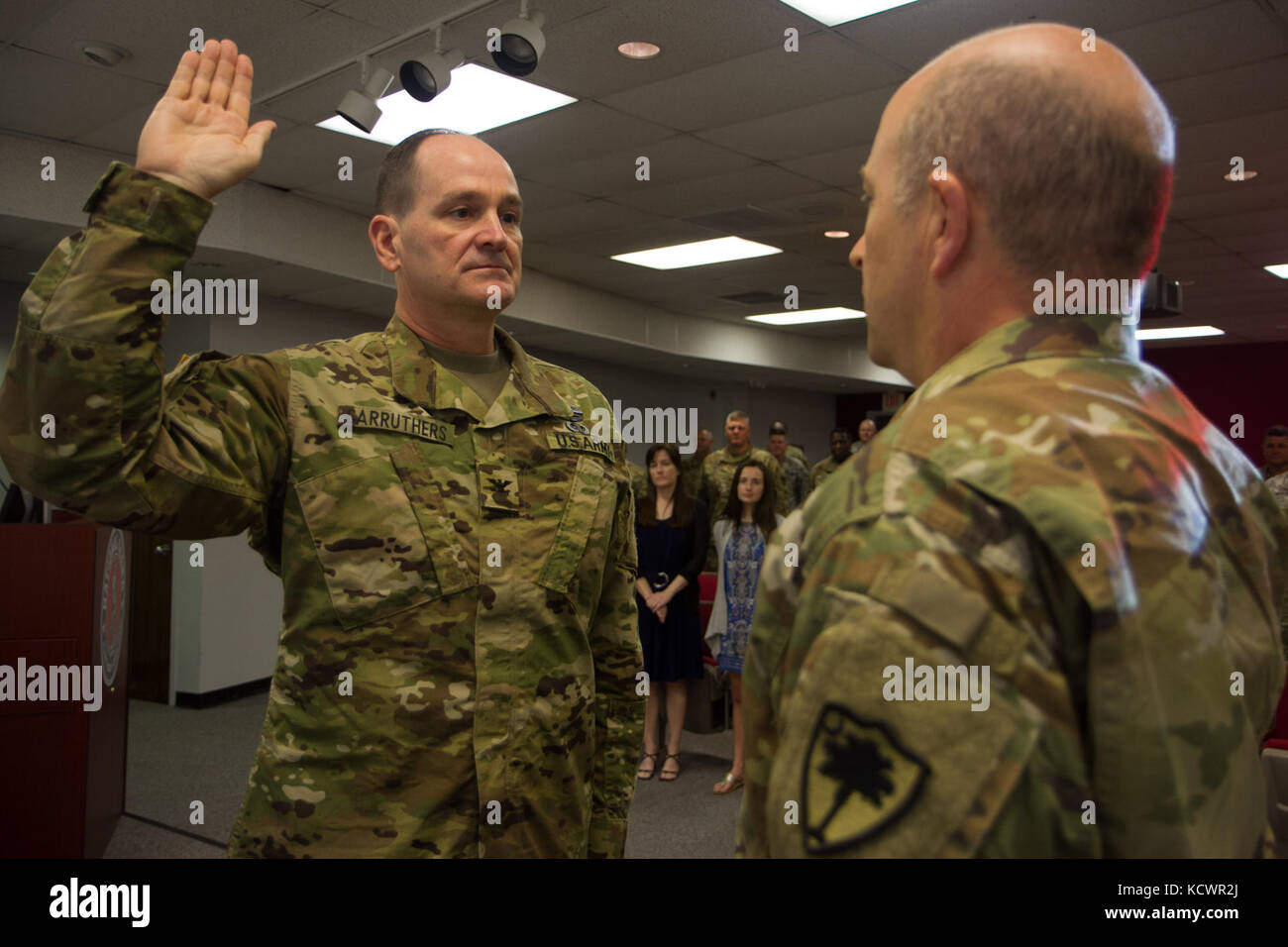 U.S. Army Lt. Col. Robert G. Carruthers III, commander of 59th Troop ...