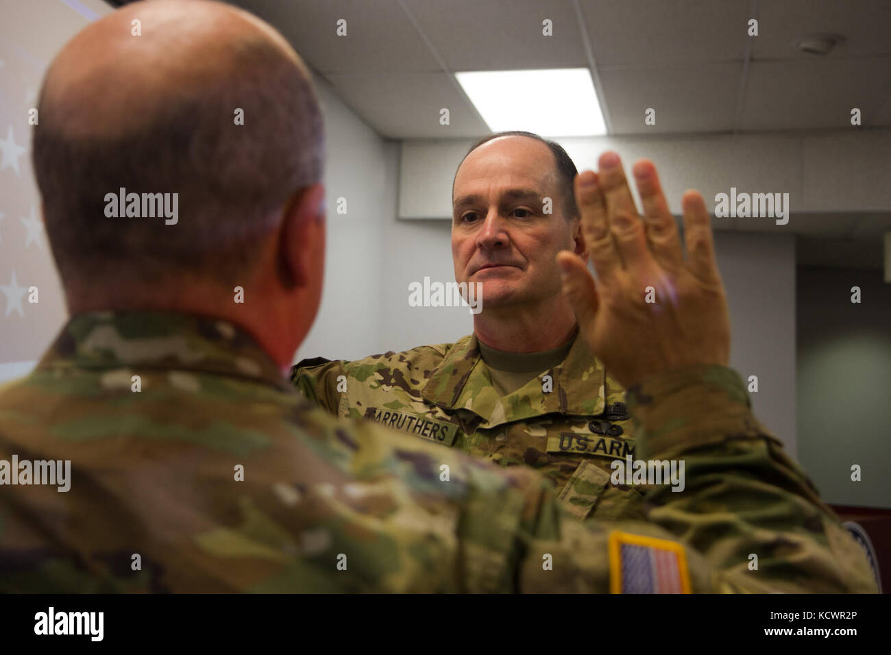 U.S. Army Lt. Col. Robert G. Carruthers III, commander of 59th Troop ...