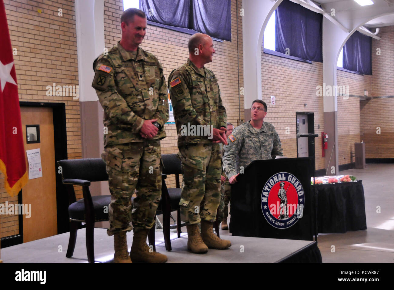 Lt. Col. John C. Ramsey Jr., is promoted to colonel in front of his ...