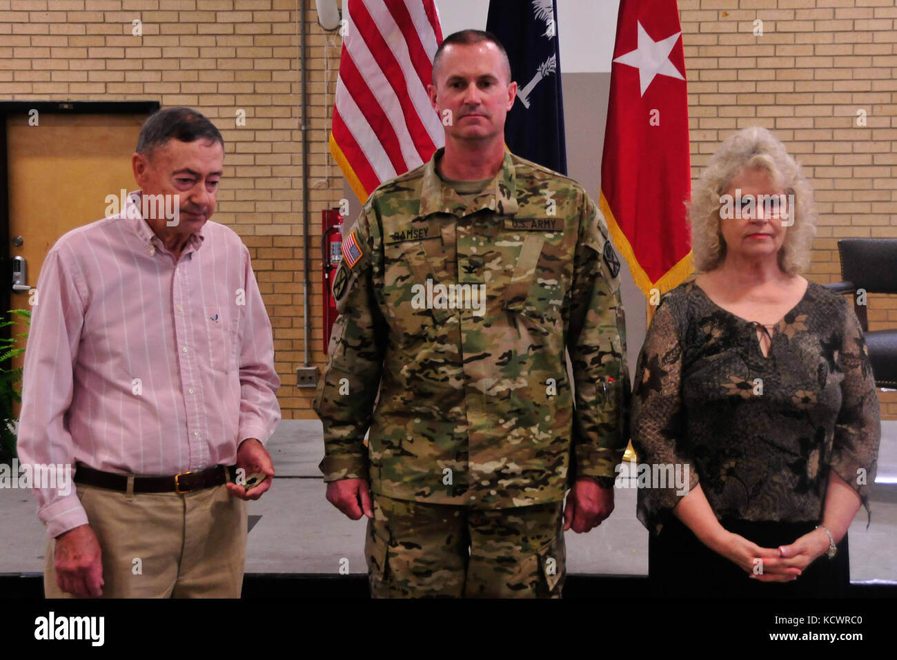 Lt. Col. John C. Ramsey Jr., is promoted to colonel in front of his ...