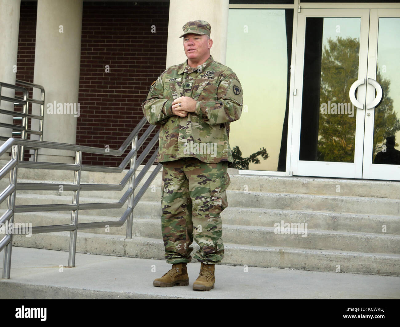 U.S.Army Maj. Kim Pipkin of the Medical Command, S.C. Army National ...