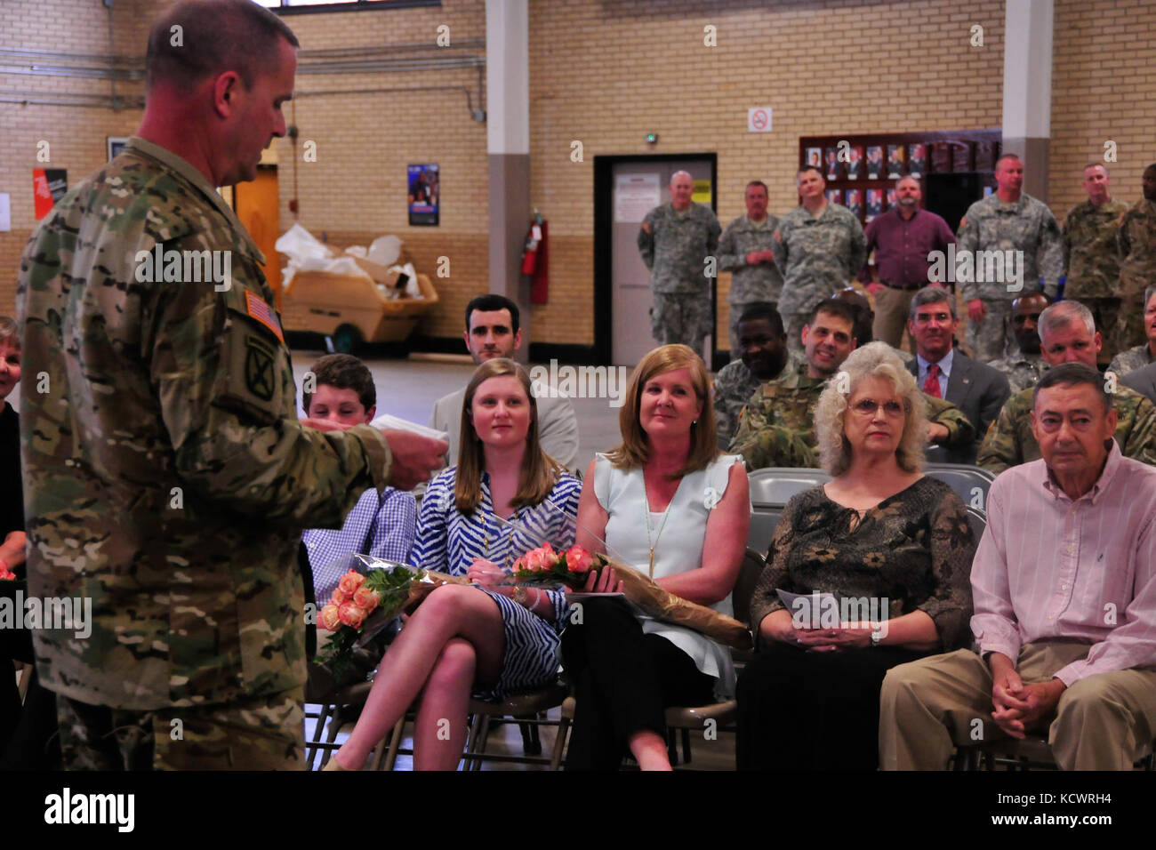 Lt. Col. John C. Ramsey Jr., is promoted to colonel in front of his ...