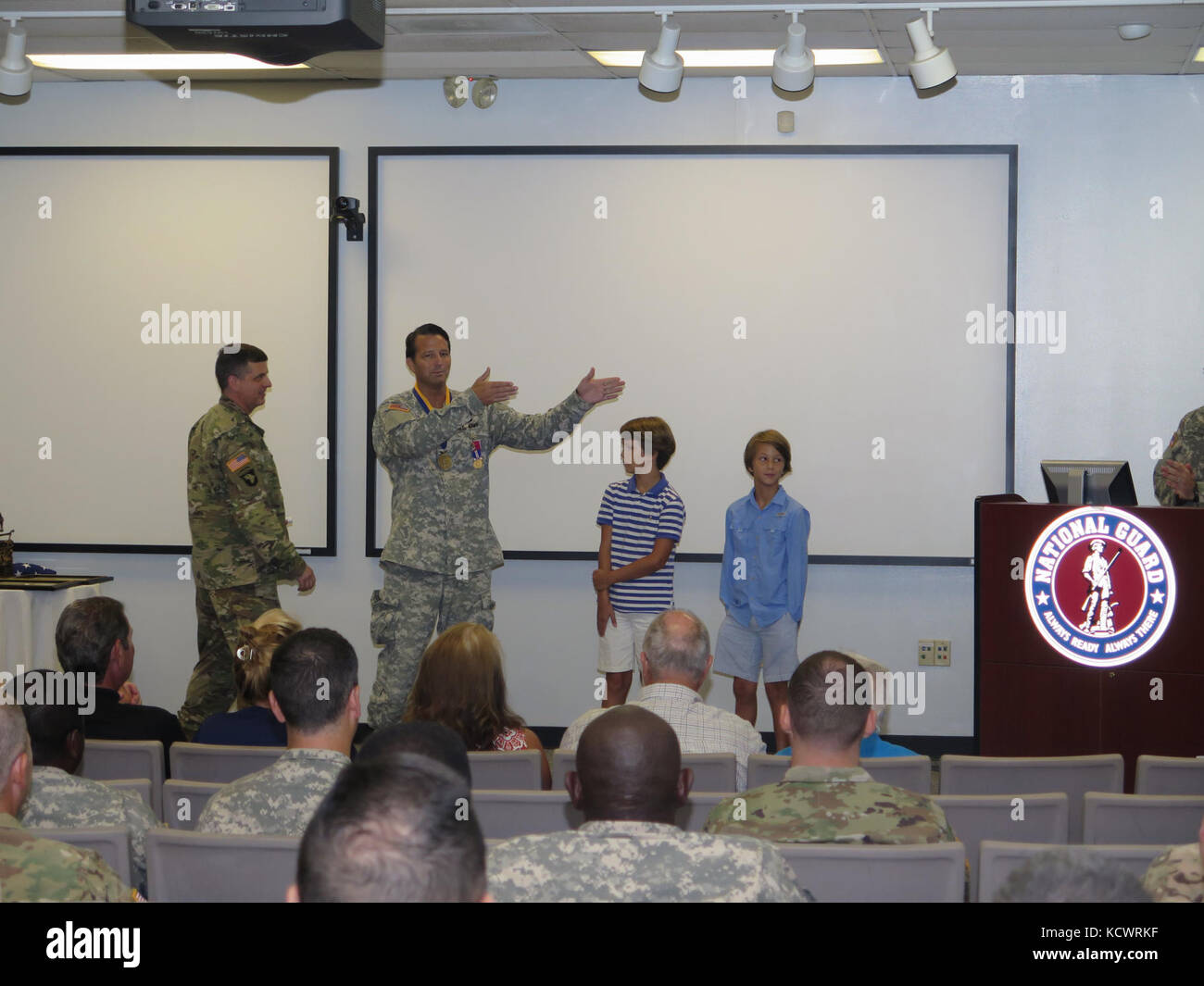 U.S. Army Col. Wallace Bonds, South Carolina Army National Guard Plans ...