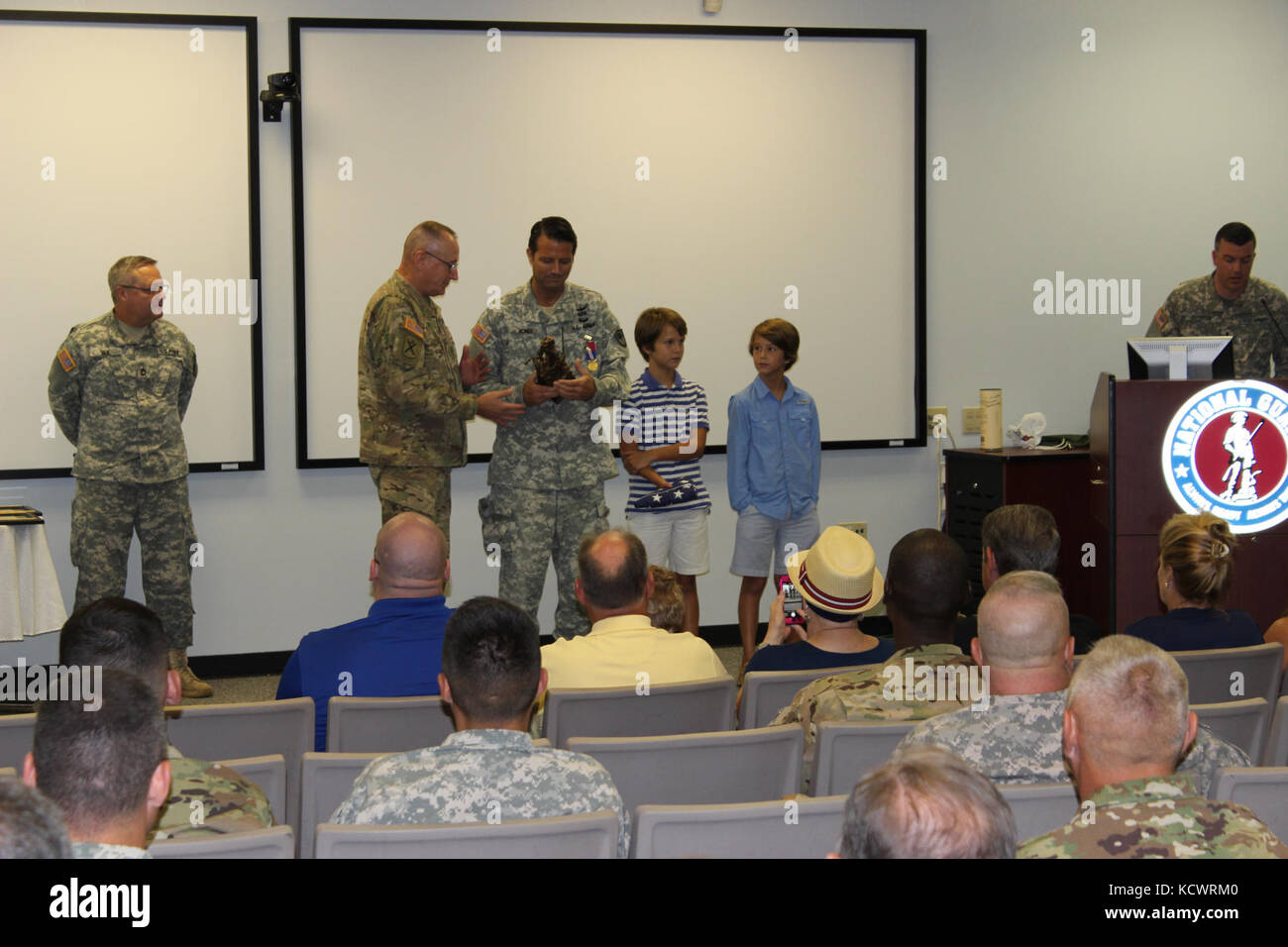 U.S. Army Col. Wallace Bonds, South Carolina Army National Guard Plans ...