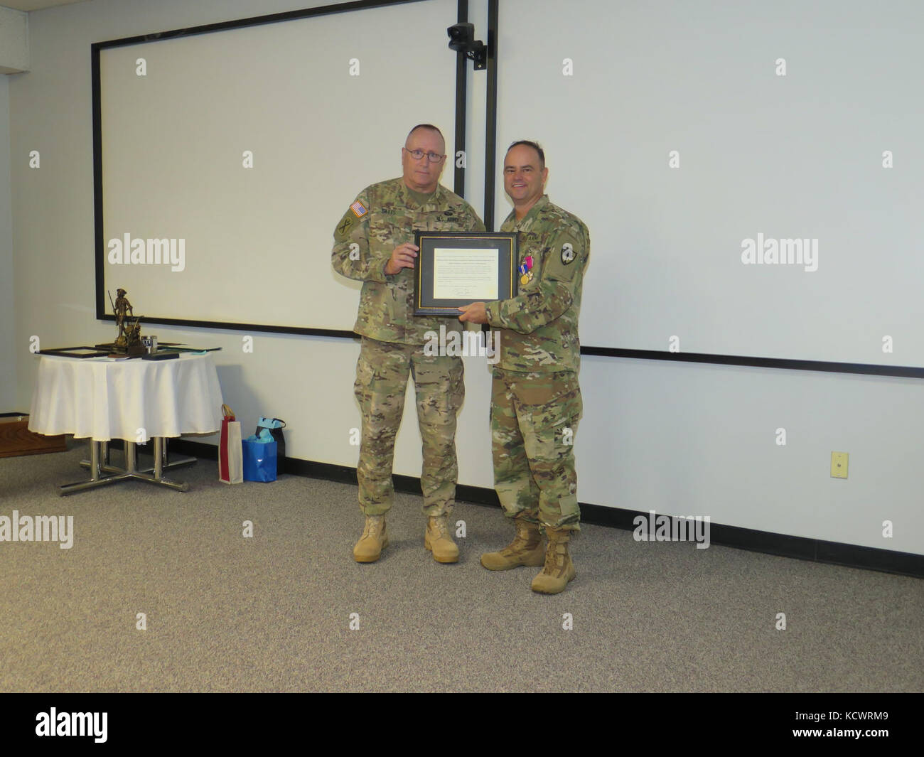 U.S. Army Col. Raymond Strawbridge, South Carolina Army National Guard ...