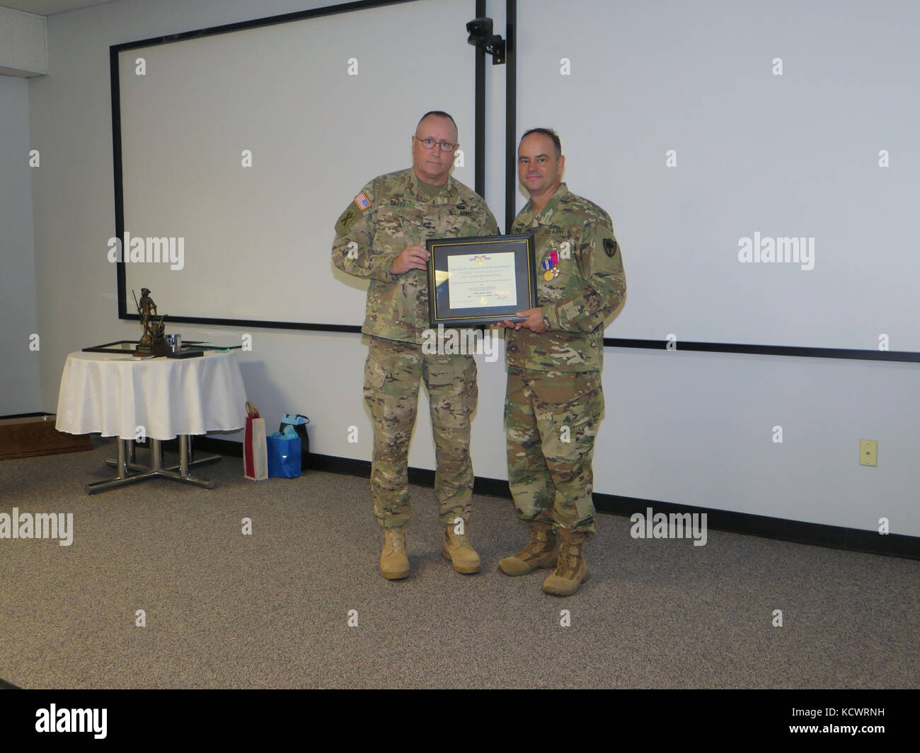 U.S. Army Col. Raymond Strawbridge, South Carolina Army National Guard ...
