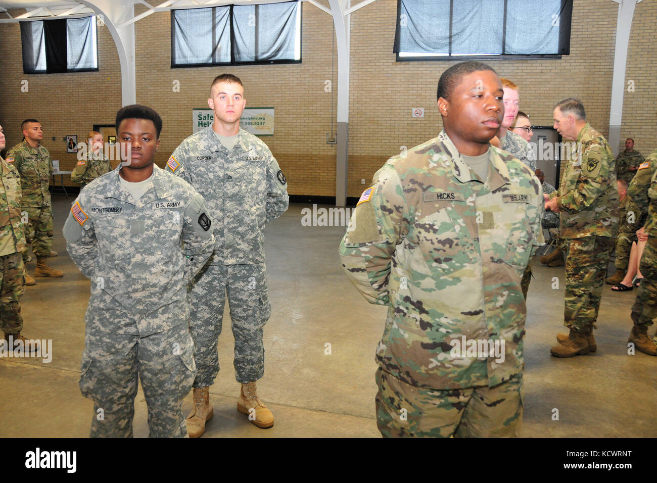 South Carolina Army National Guard Soldiers attend one last drill with ...