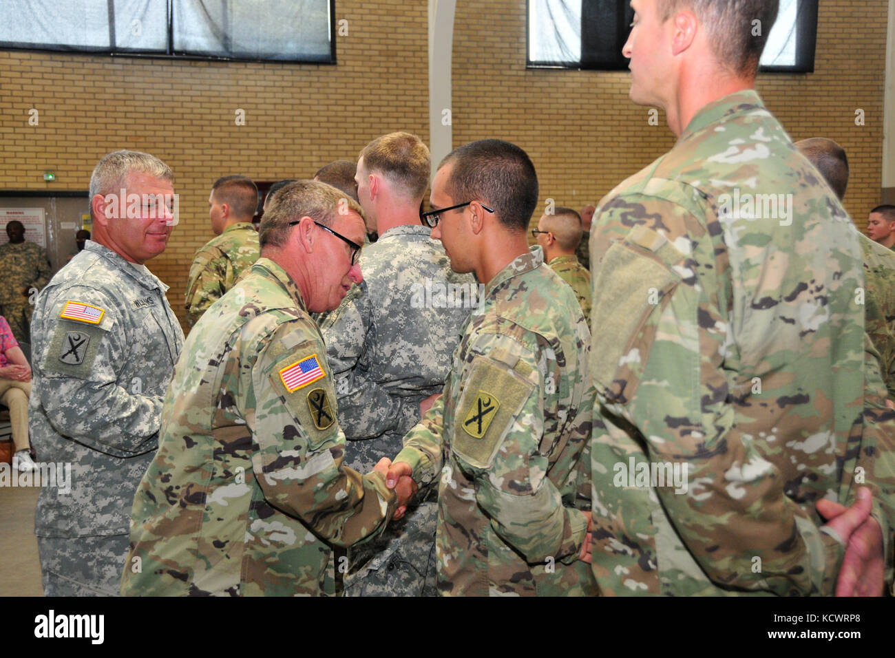 South Carolina Army National Guard Soldiers attend one last drill with ...