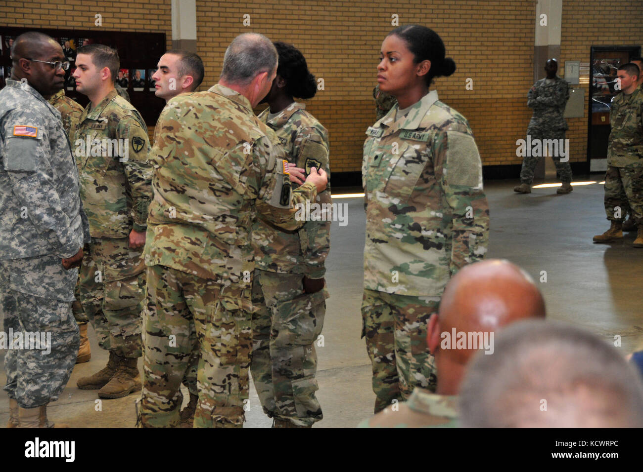 South Carolina Army National Guard Soldiers attend one last drill with ...