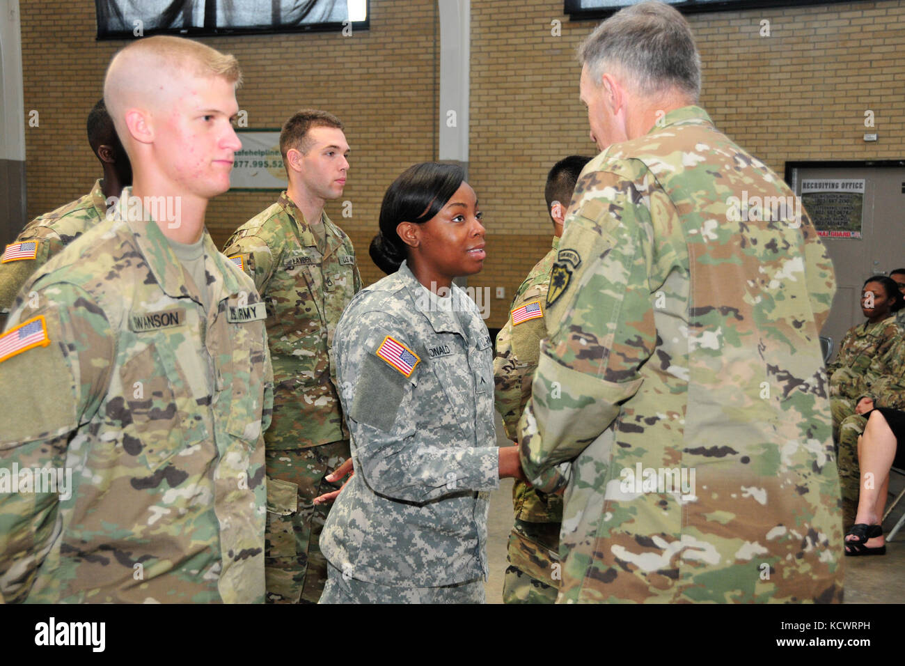 South Carolina Army National Guard Soldiers attend one last drill with ...
