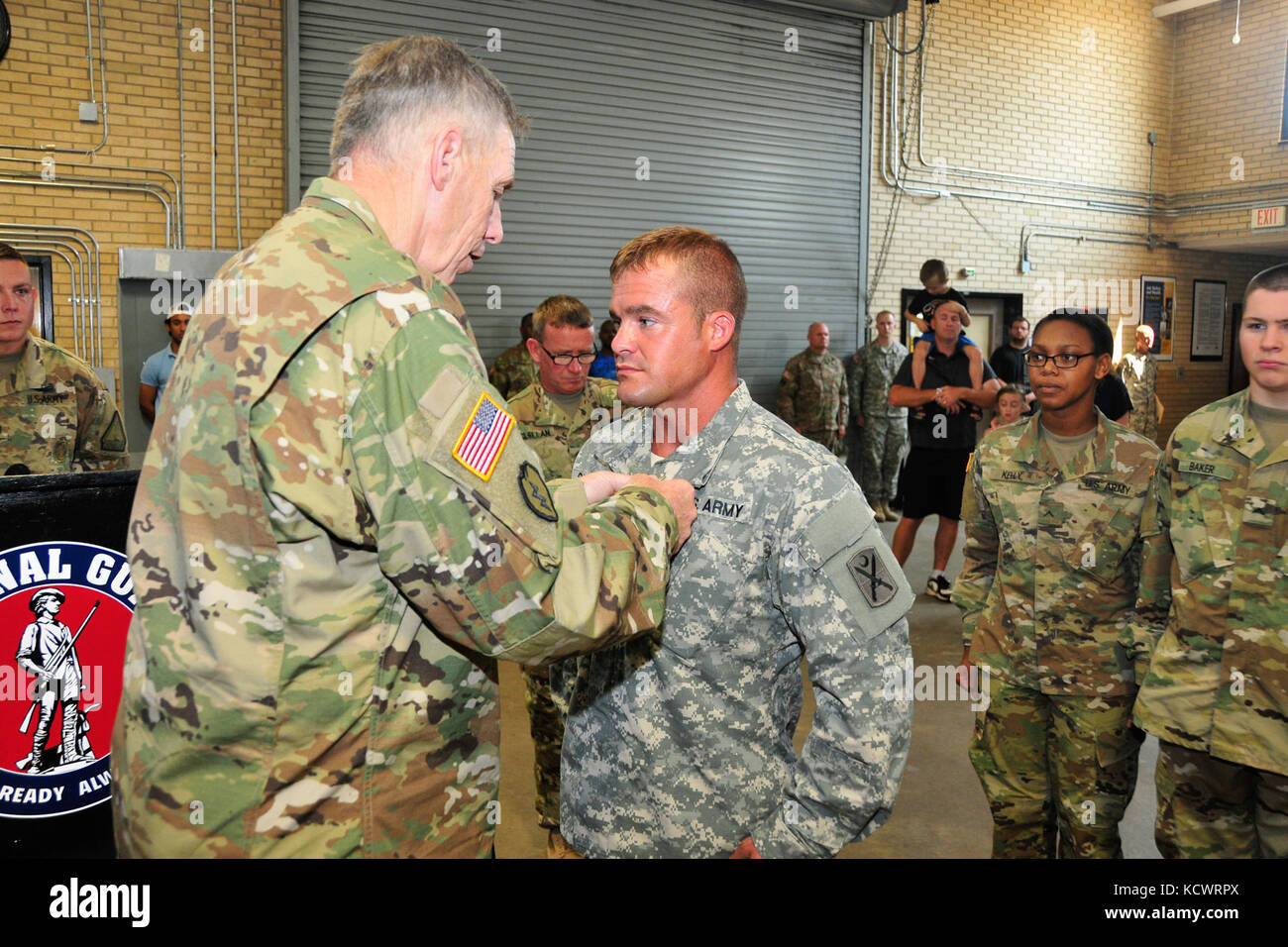 South Carolina Army National Guard Soldiers attend one last drill with ...