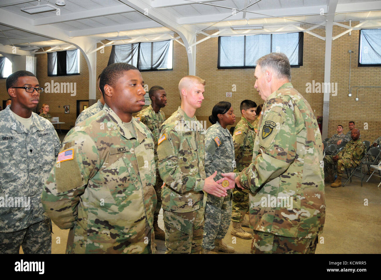 South Carolina Army National Guard Soldiers attend one last drill with ...