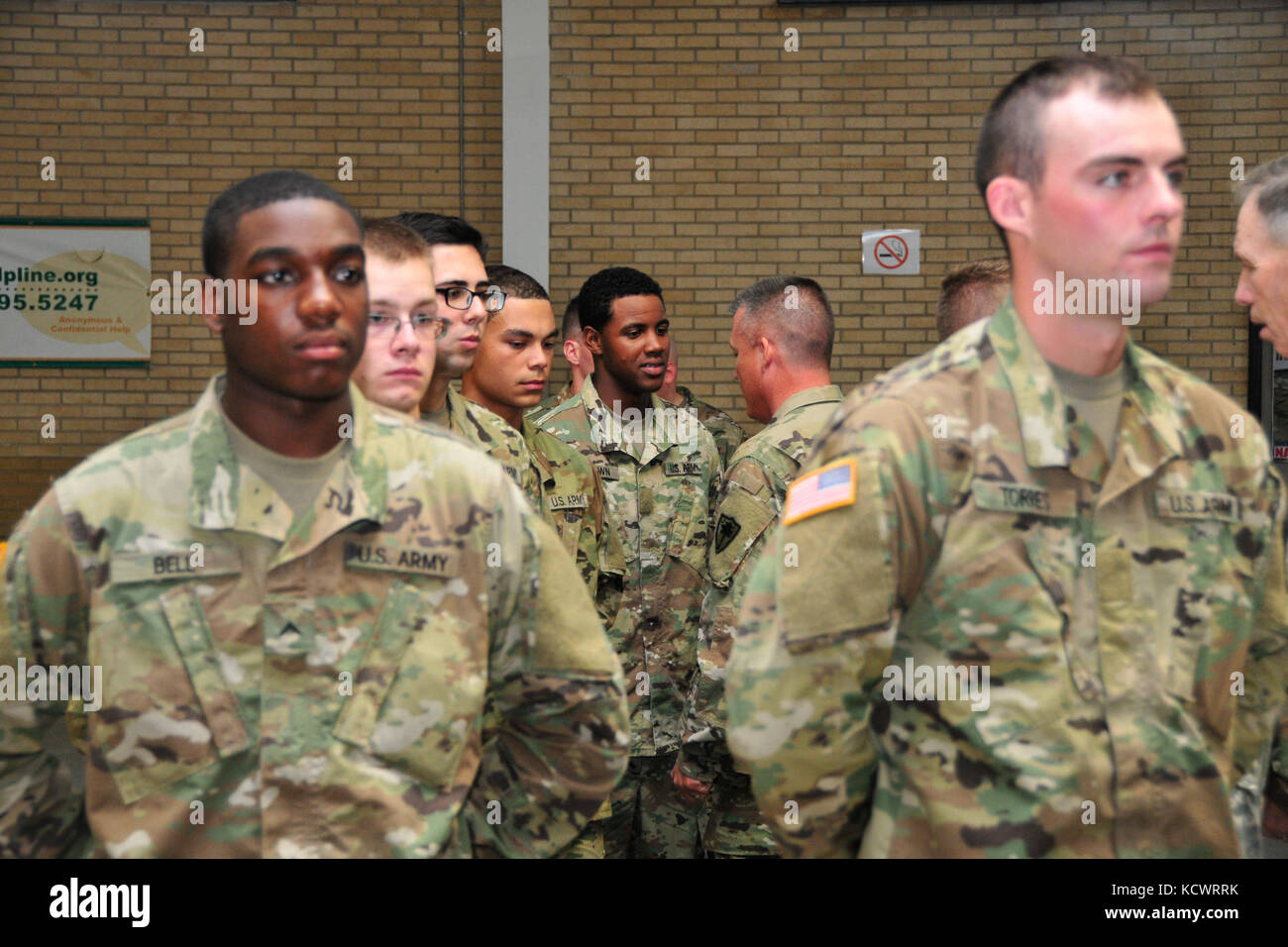 South Carolina Army National Guard Soldiers attend one last drill with ...