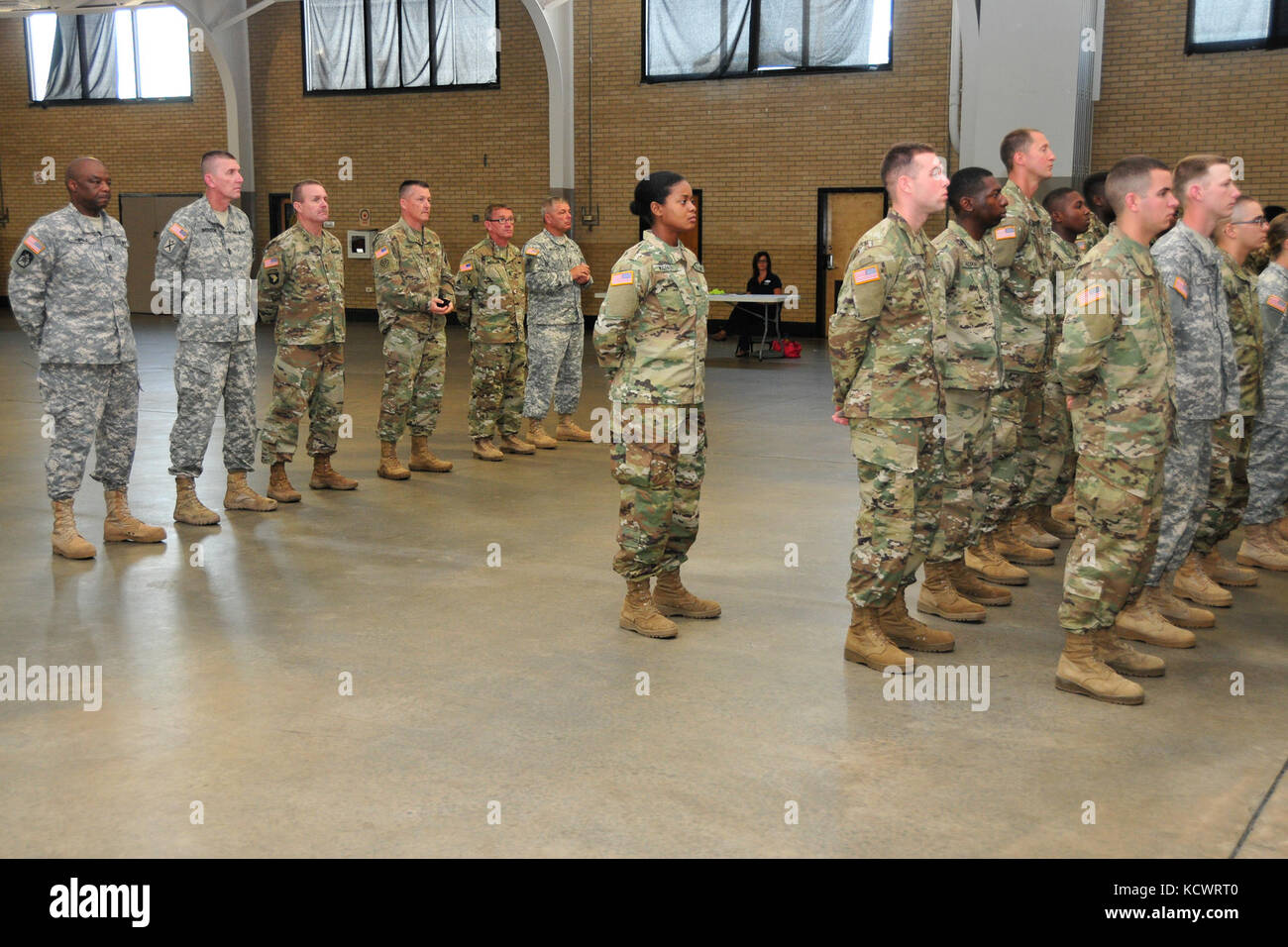 South Carolina Army National Guard Soldiers attend one last drill with ...