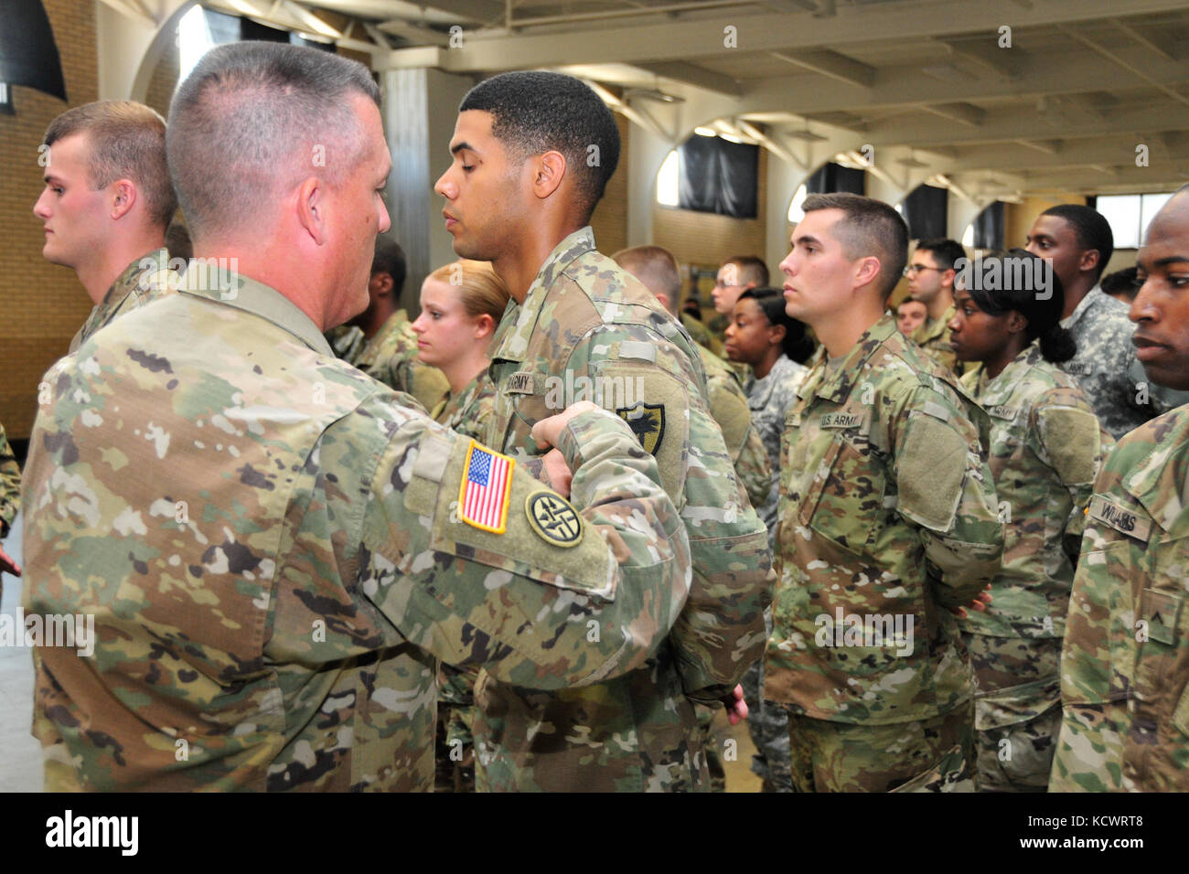 South Carolina Army National Guard Soldiers attend one last drill with ...