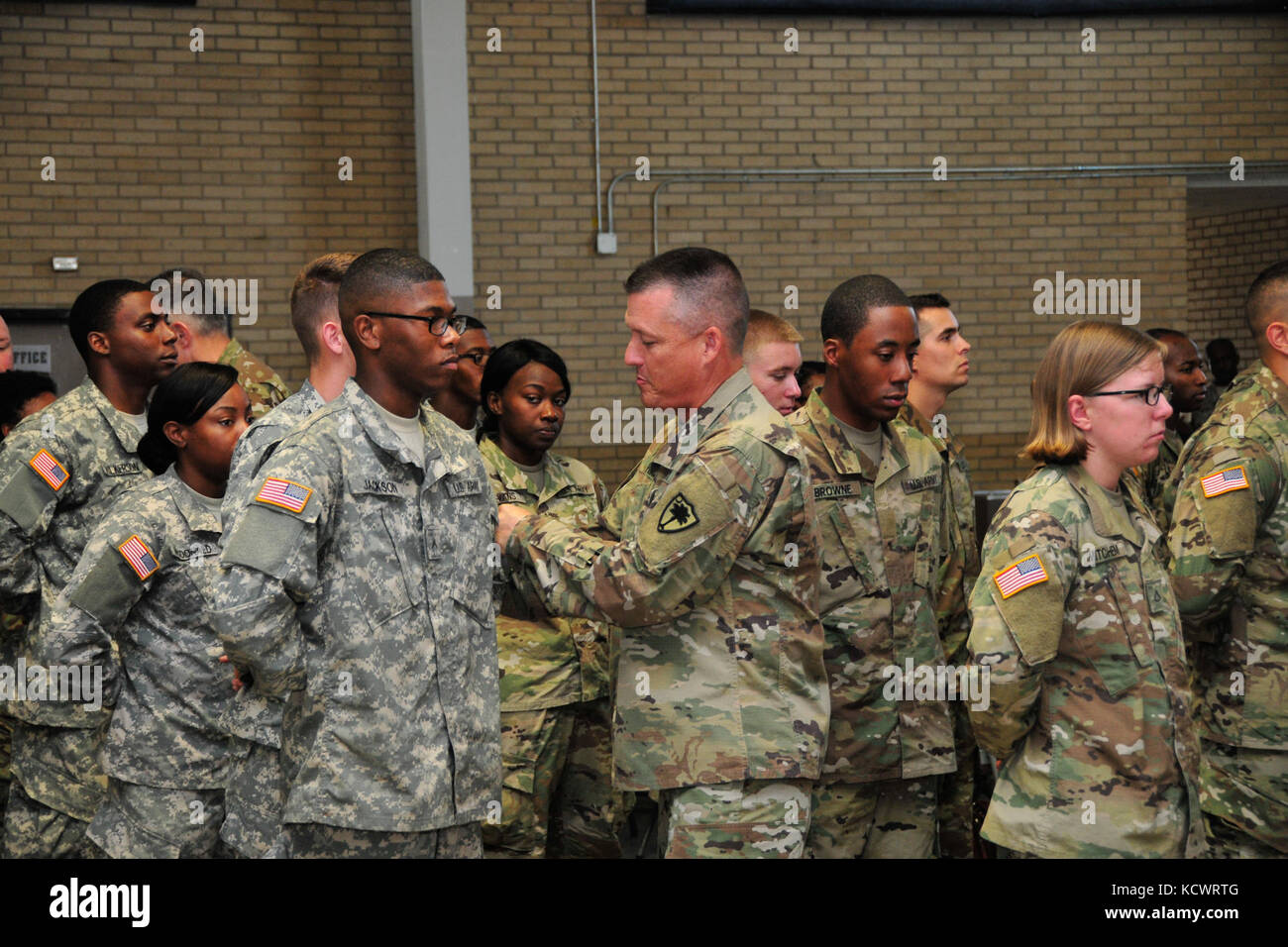South Carolina Army National Guard Soldiers attend one last drill with ...