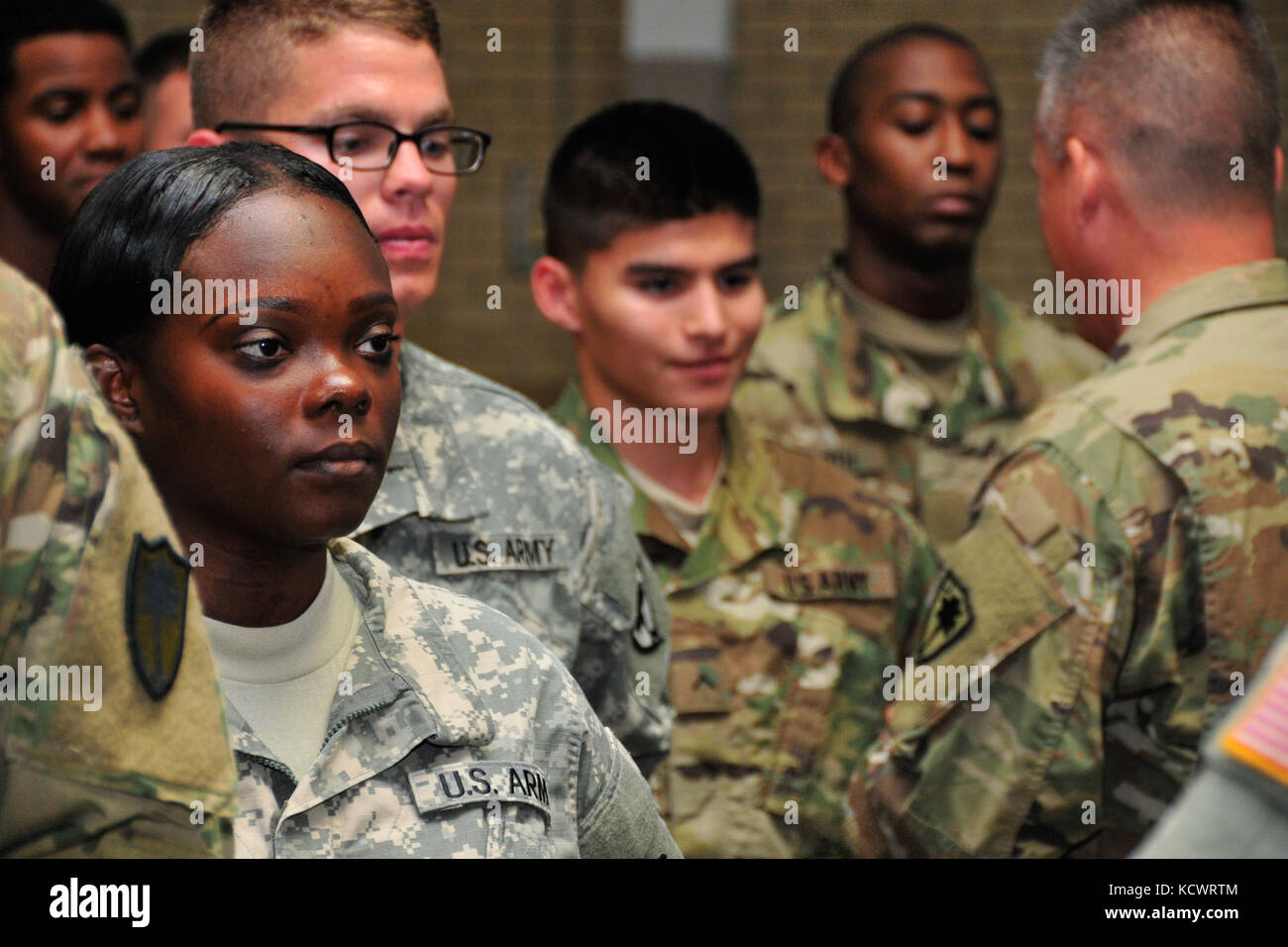South Carolina Army National Guard Soldiers attend one last drill with ...