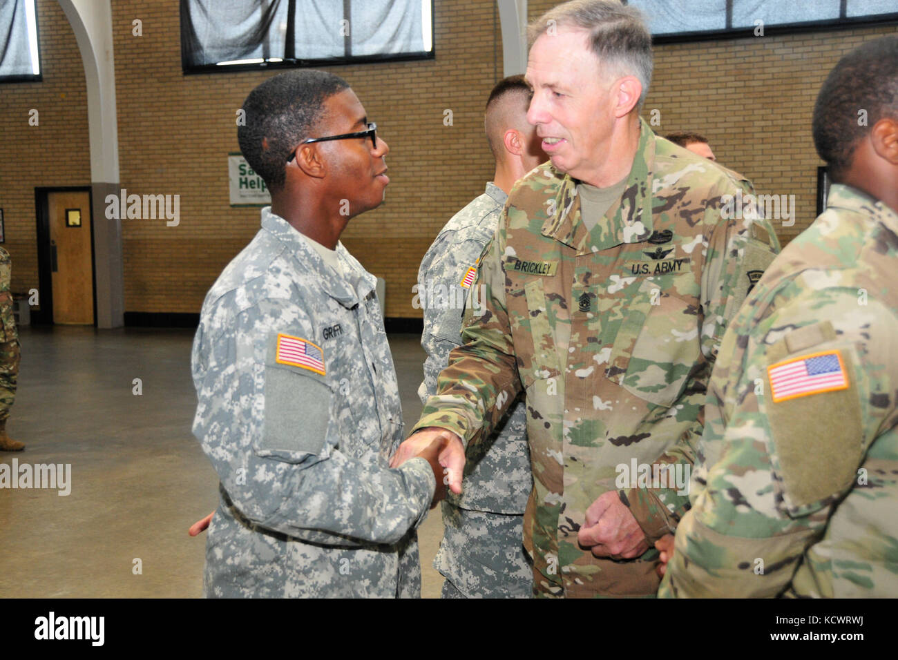 South Carolina Army National Guard Soldiers attend one last drill with ...