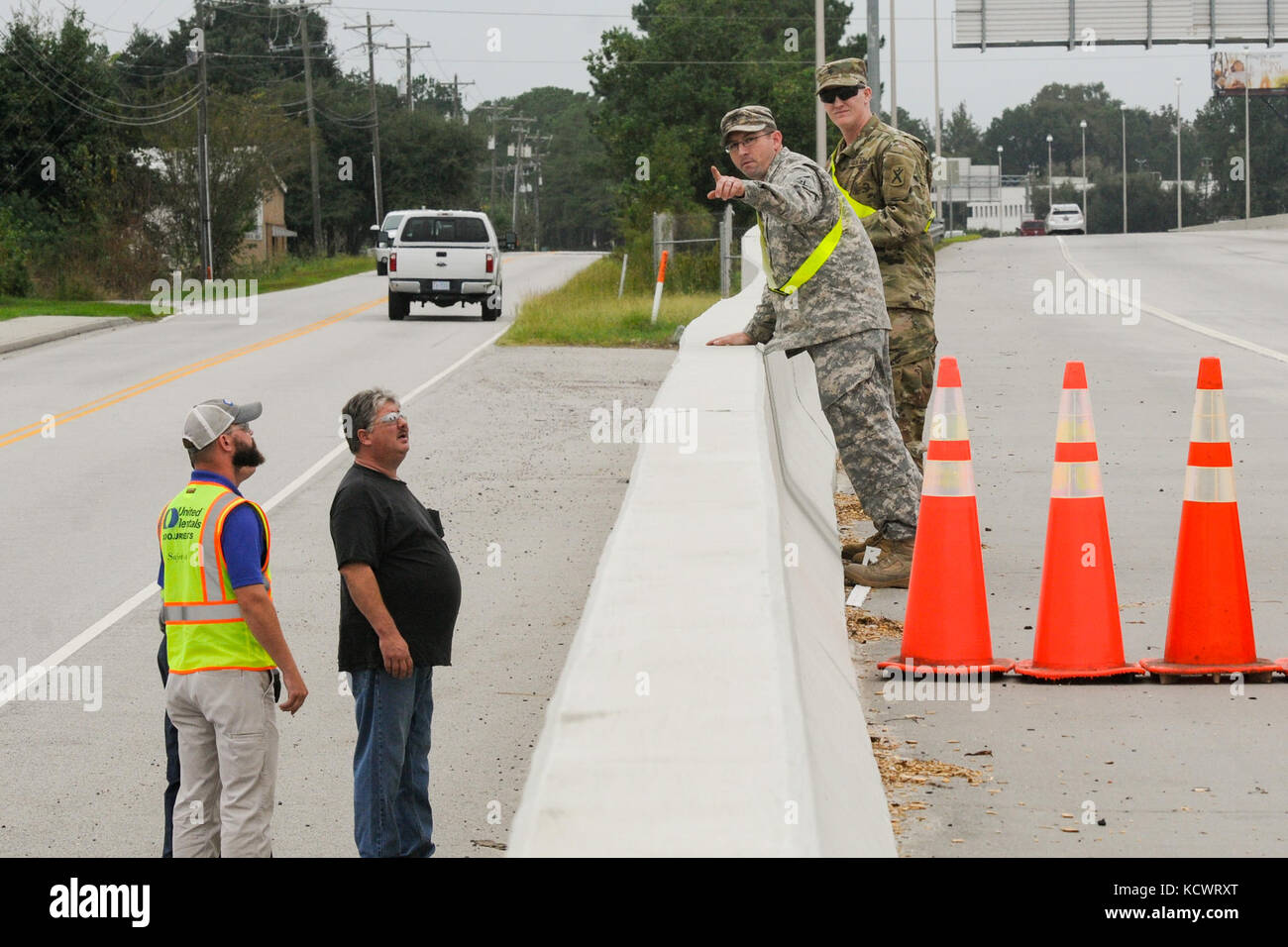 U.S. Army Sgt. Michael Molawka and Spc. Aaron Burge, 118th Forward ...