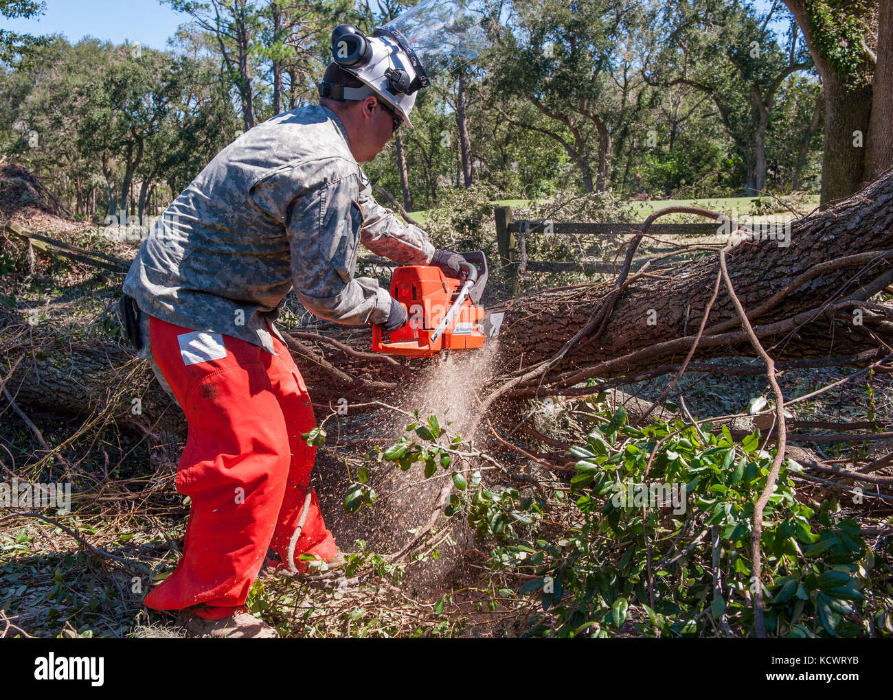 U.S. Army Sgt. Matthew McHenry with the 125th Multi-Role Bridge Company ...