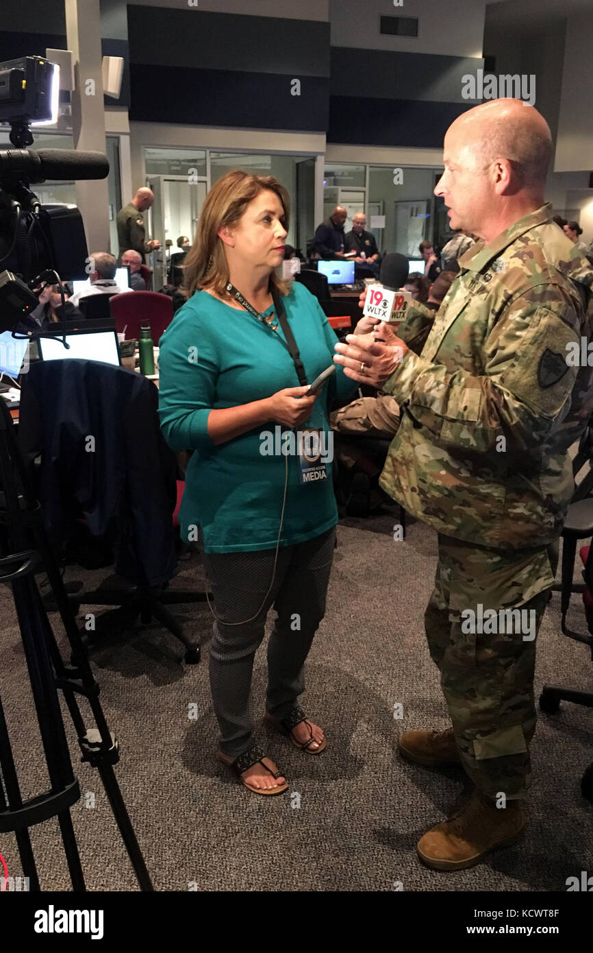U.S. Soldiers and Airmen with the South Carolina National Guard and ...