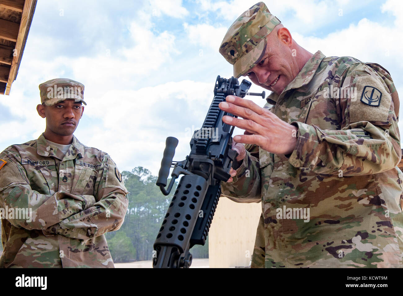U.S. Army Spc. Christopher Pate, 228th Signal Brigade, South Carolina ...