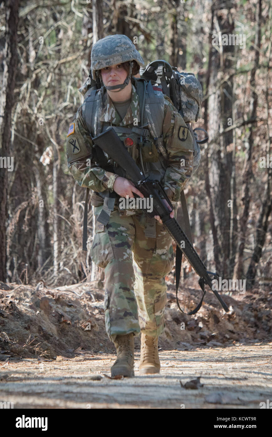 U.S. Army Sgt. Rachel Clark, 218th Leadership Regiment, South Carolina ...