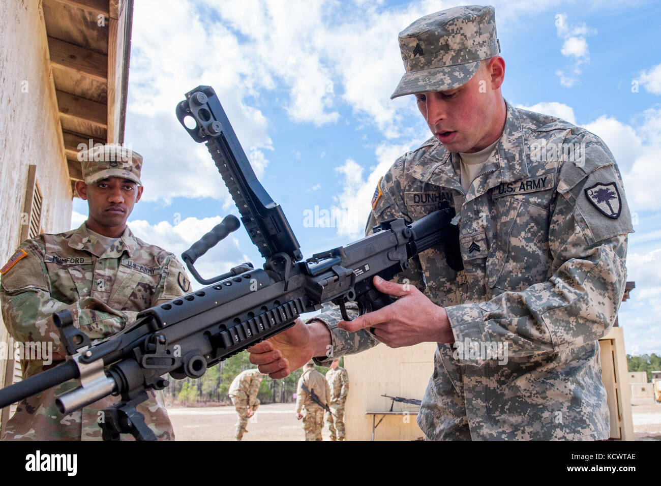 U.S. Army Sgt. Aaron Dunham, 59th Aviation Troop Command, South ...