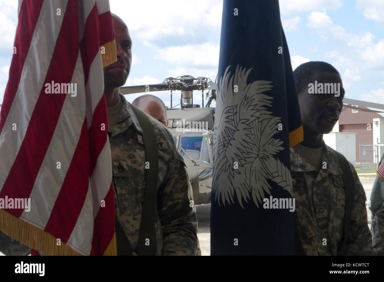 The S.C. Army National Guard’s 351st Aviation Support Battalion held ...