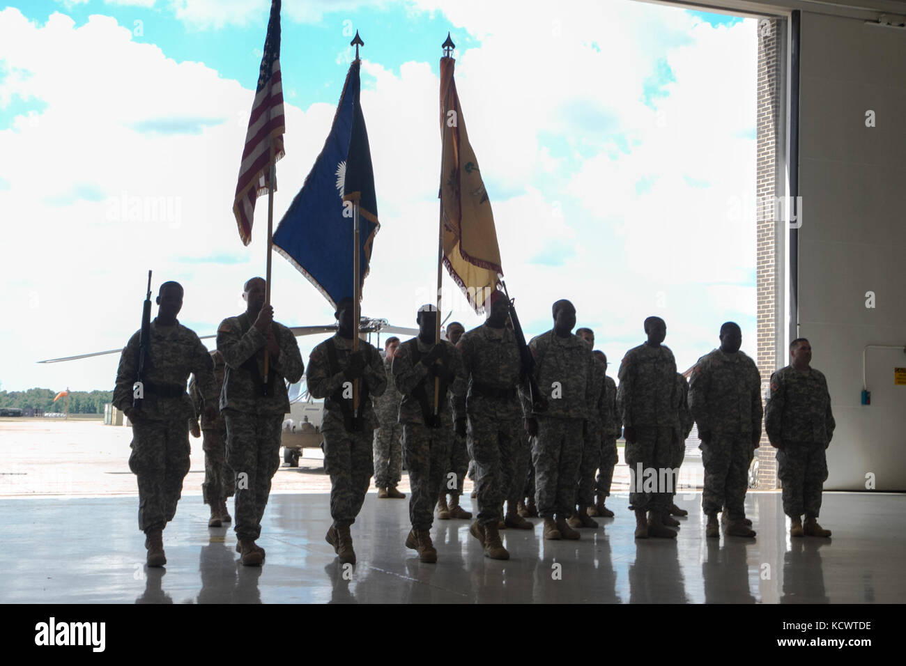 The S.C. Army National Guard’s 351st Aviation Support Battalion held ...