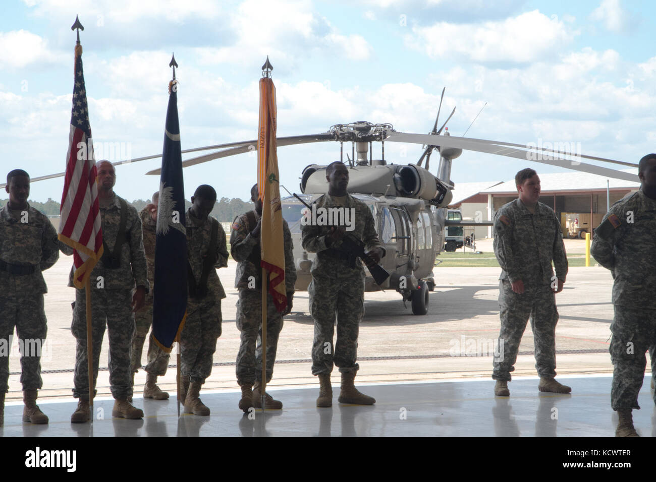The S.C. Army National Guard’s 351st Aviation Support Battalion held ...
