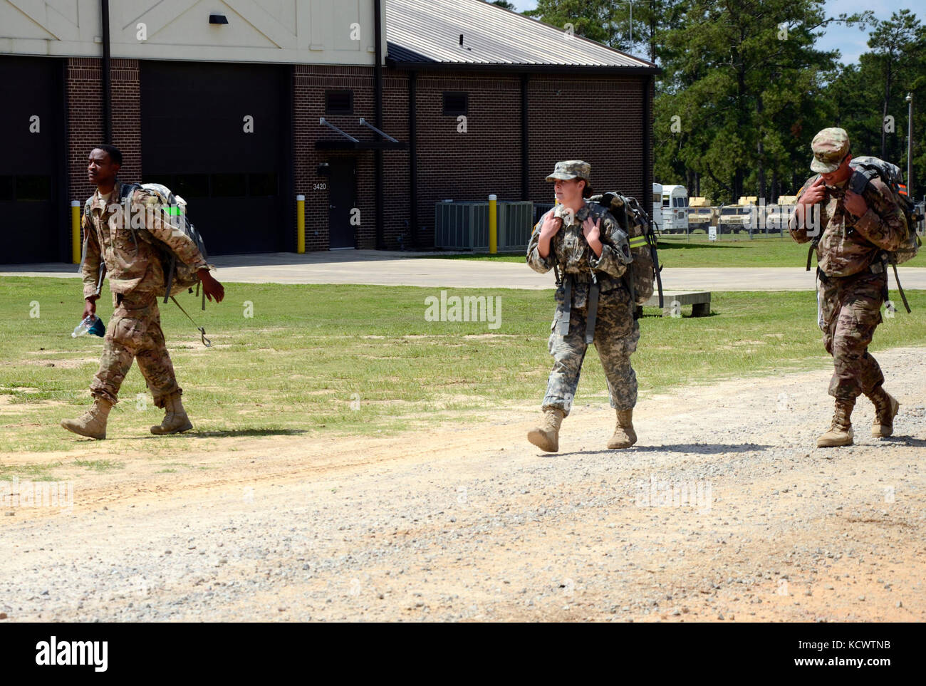 Engineer Soldiers from engineer units throughout the South Carolina ...