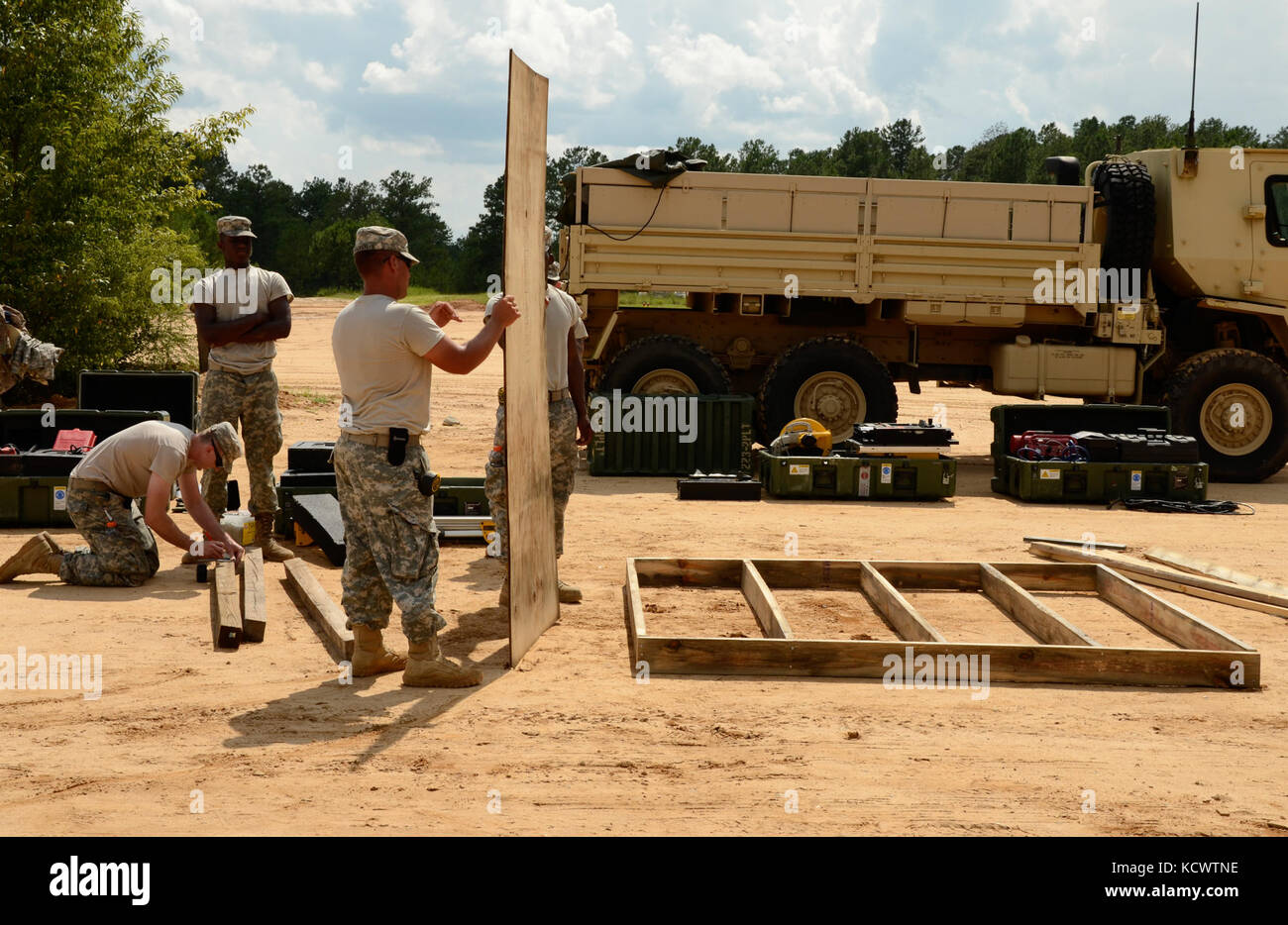 122nd and 178th engineer battalions hi-res stock photography and images ...