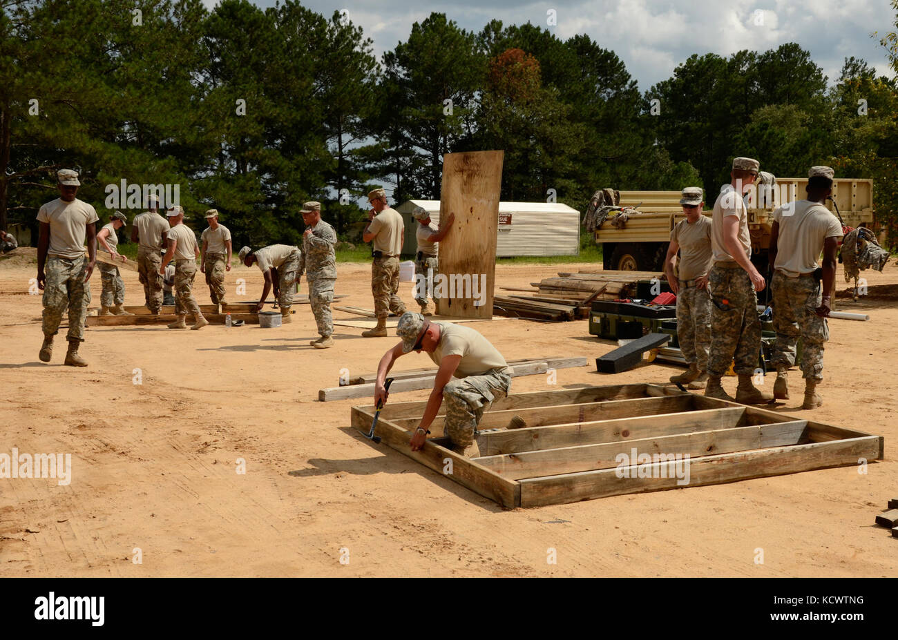 122nd and 178th engineer battalions hi-res stock photography and images ...