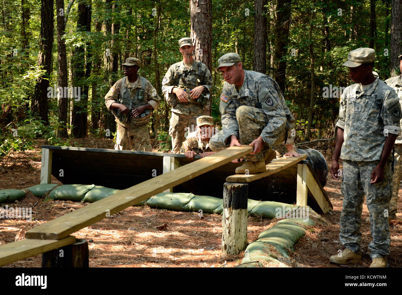 Engineer Soldiers from engineer units throughout the South Carolina ...