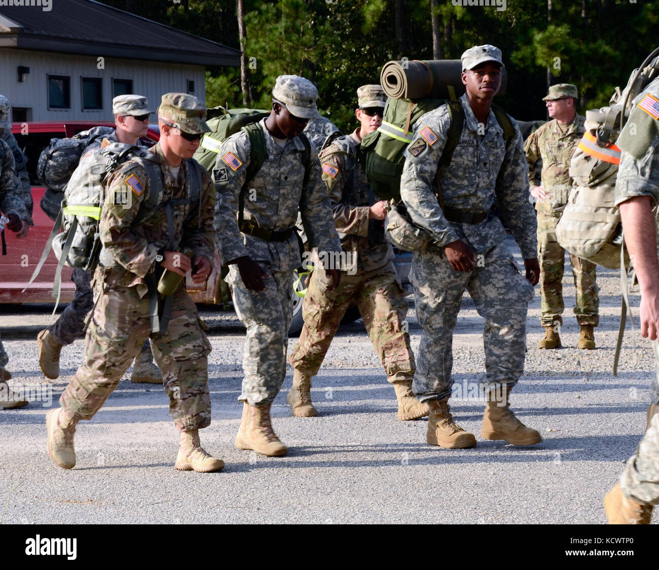 Engineer Soldiers from engineer units throughout the South Carolina ...