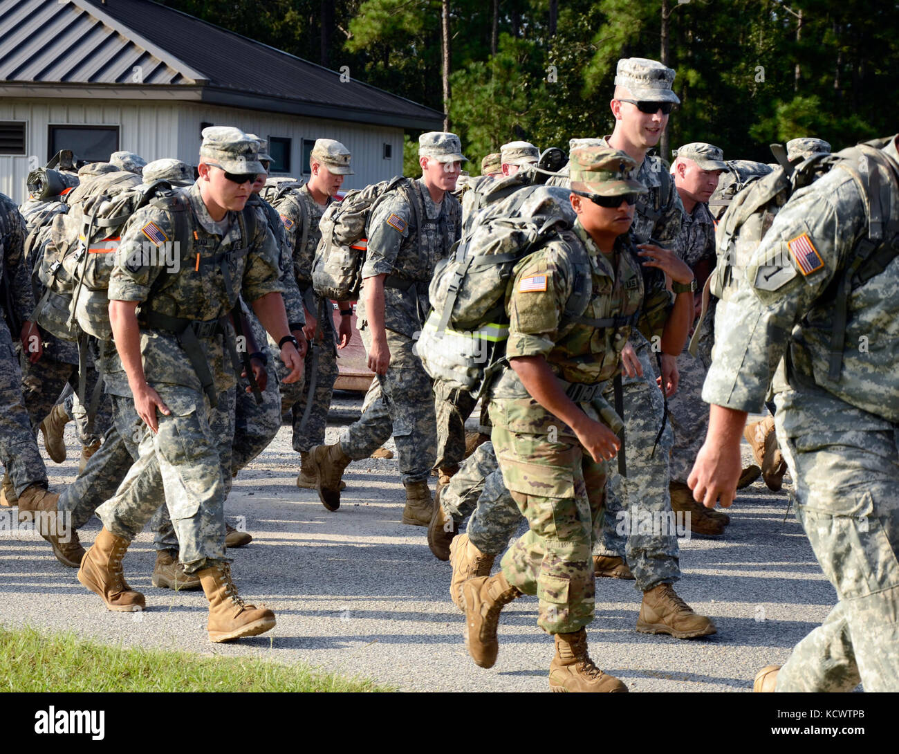 Engineer Soldiers from engineer units throughout the South Carolina ...