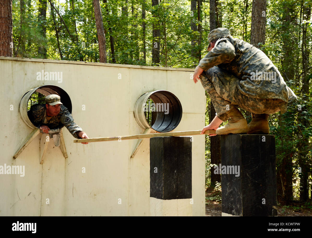 Engineer Soldiers from engineer units throughout the South Carolina ...